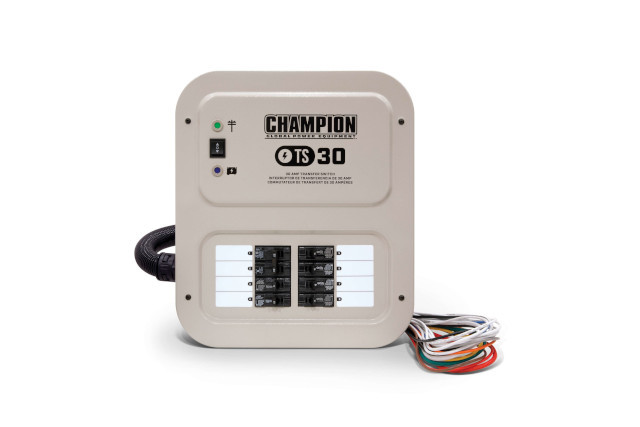 30-Amp Champion Manual Transfer Switch for Generator | Norwall