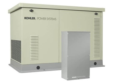 Kohler 18RESL Air Cooled Standby Generator with 200amp Automatic ...