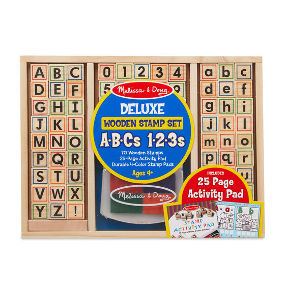 Wooden ABC Activity Stamp Set - Where'd You Get That!?, Inc.