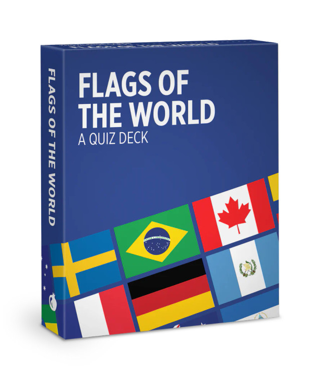 Flags of the World Knowledge Cards - POMEGRANATE - Where'd You Get That ...