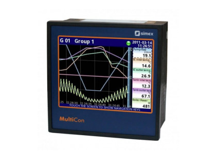 Simex MultiCon data recorder CMC-141-PS42/ACM/IS6/R81-001