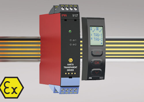 PR electronics 9107BA HART transparent repeater