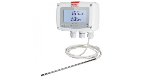 Kimo CTV210-HNS-R air velocity and temperature transmitters