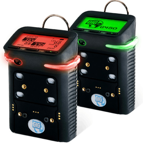 Microtector II G450/2 gas detector LEL, O2 (2Y), NiMH-II, lights (Ex ...