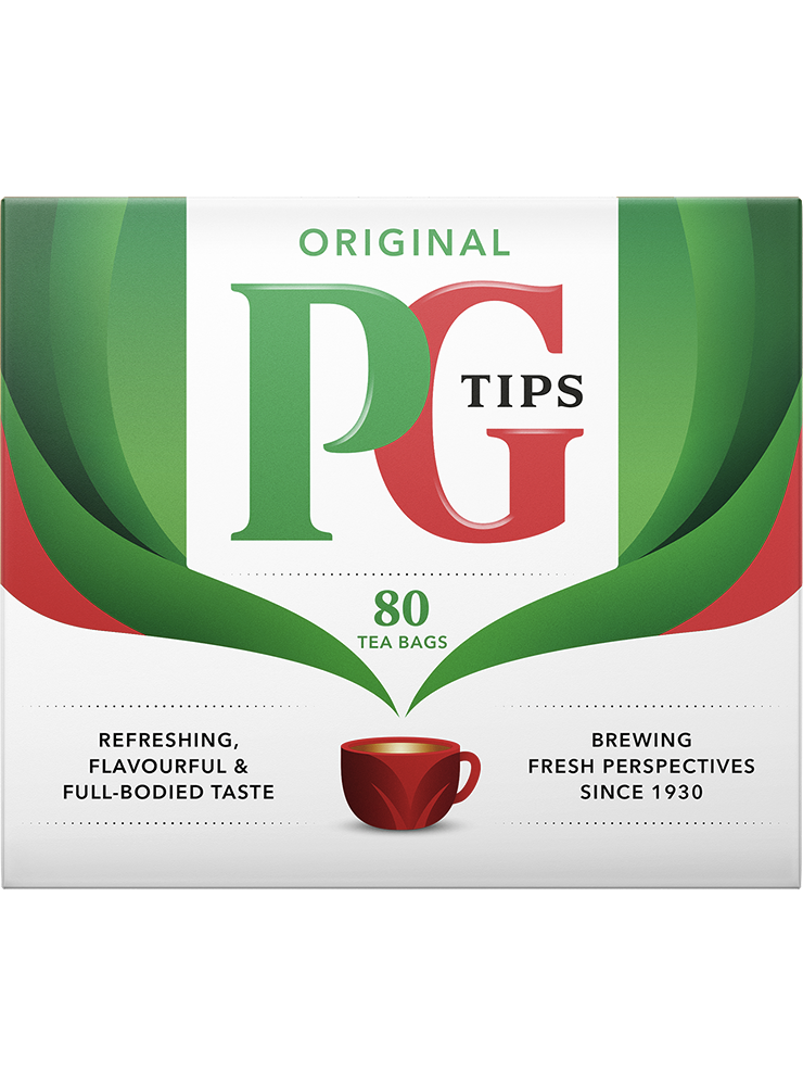 PG Tips* Original Tea - 80 bags - Blue Monkey Tea Store