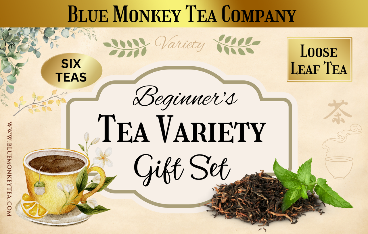 Beginners Tea Variety Gift Set - Blue Monkey Tea Store