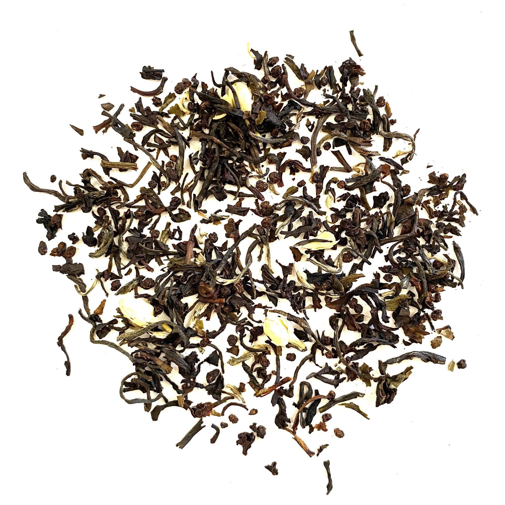 Black Jasmine Cream Tea, Whole Loose Leaf Tea - Blue Monkey Tea Store