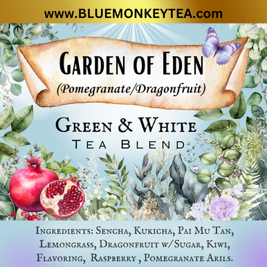 Garden of Eden Green, Loose Leaf Tea - Blue Monkey Tea Store