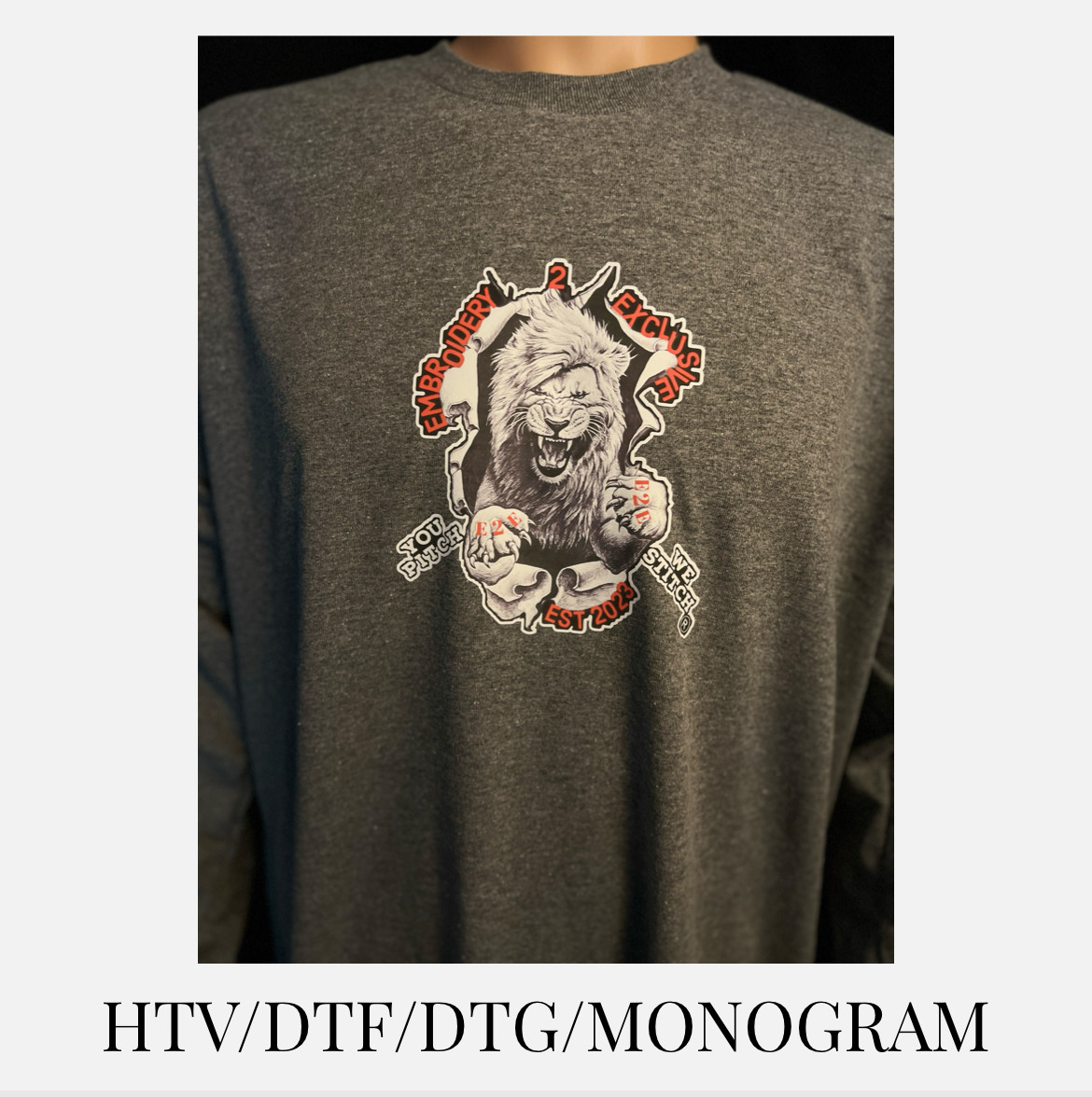 HTV PRINTING EXAMPLES