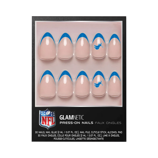 Detroit Lions Glamnetic Press On Nails