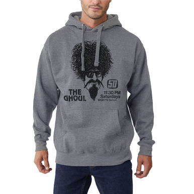 MI Culture Carbon Gray The Ghoul Pullover Hoodie - Gameday Detroit