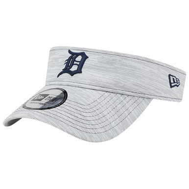 Detroit Tigers New Era Performance Visor - Heather Gray
