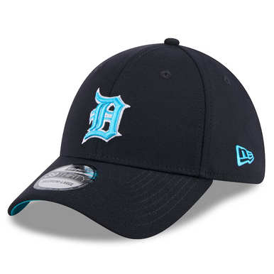 Detroit Tigers New Era 2024 Father's Day 39THIRTY Flex Hat - Navy