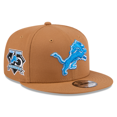Detroit Lions New Era Color Pack 9FIFTY Snapback Hat - Light Bronze