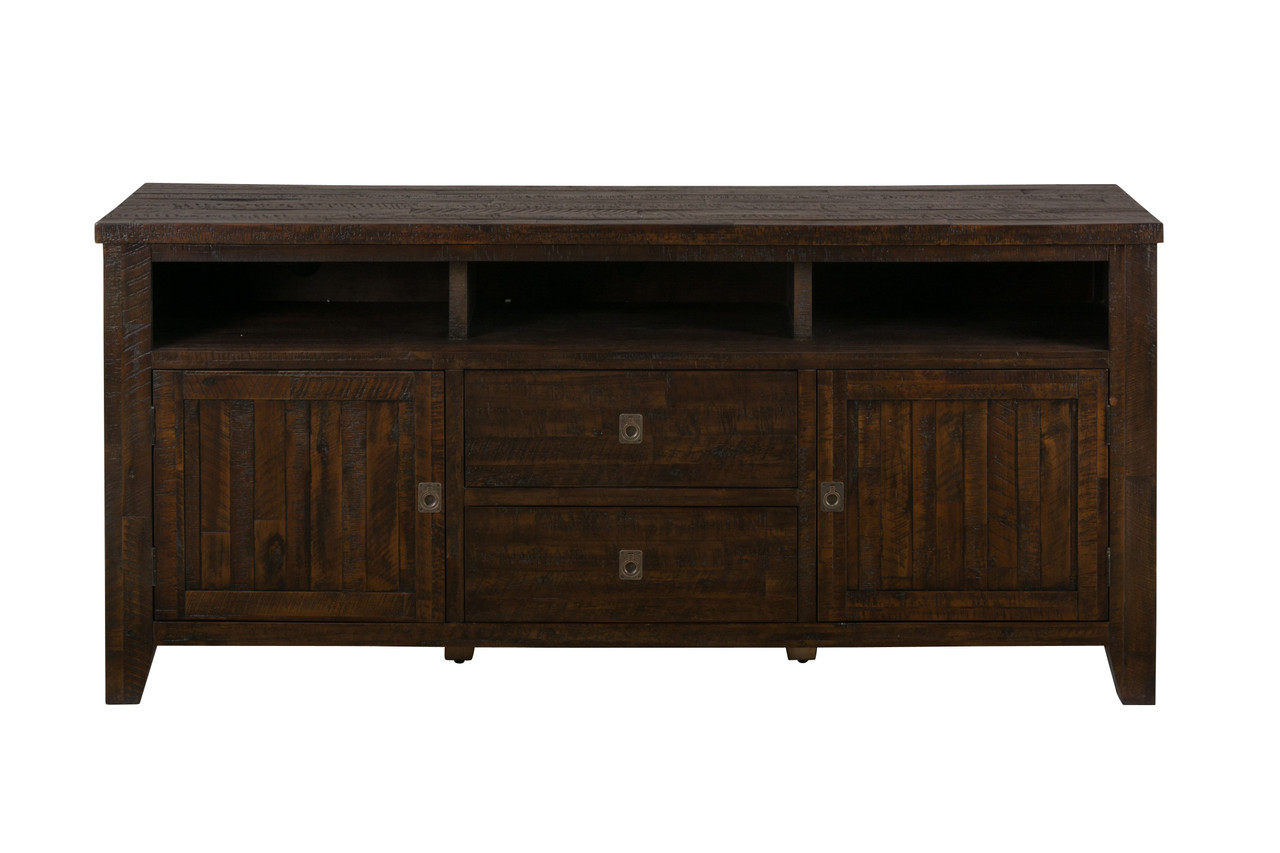 Lagoon Distressed Rustic Solid Wood 70" TV Stand