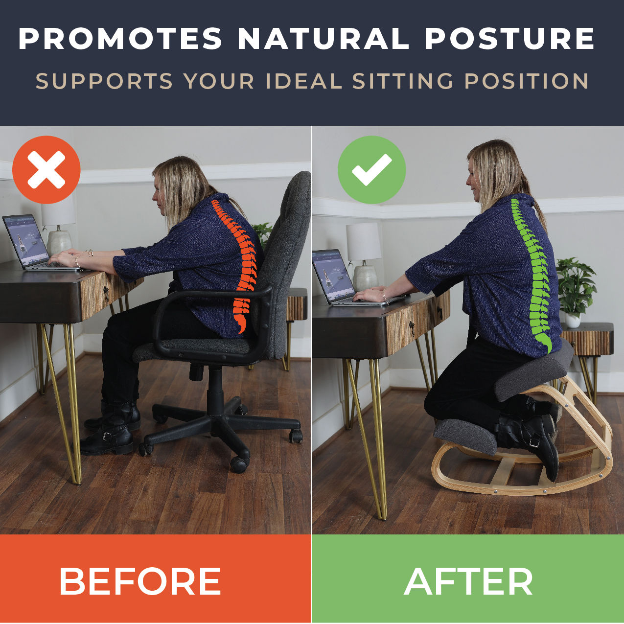 best computer sitting posture