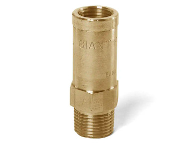 Giant Pumps [Part #22532A] POP-OFF VALVE, 3600 PSI, 3/8" MNPT - Flo ...