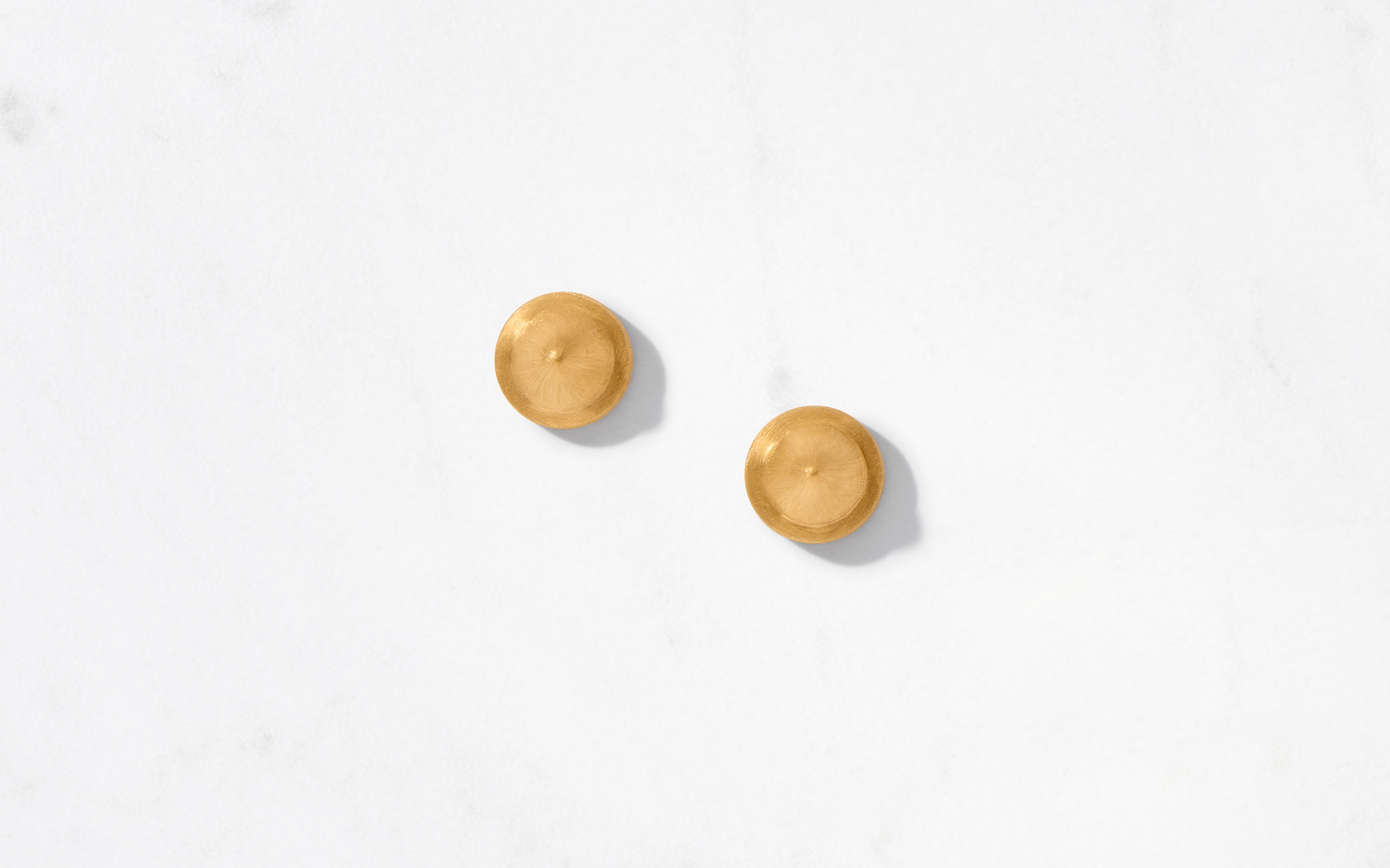 Cone Stud Earrings Satin