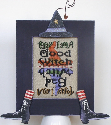 Western Witch - Cross Stitch Pattern