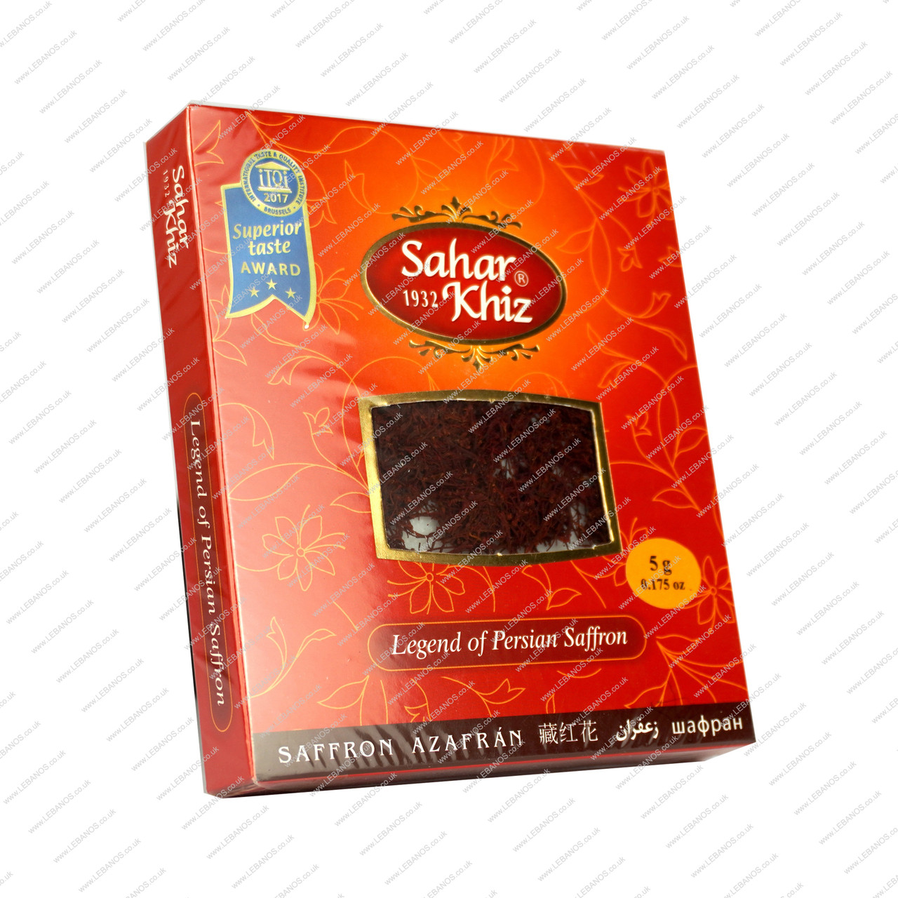Sahar Khiz Safron 5g - Lebanos Foods