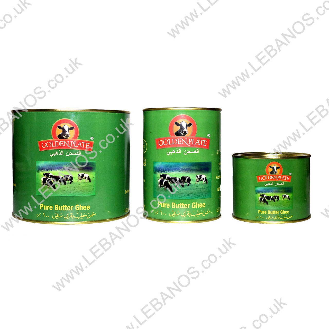 Pure Butter Ghee - Golden Plate 12x800g - Lebanos Foods