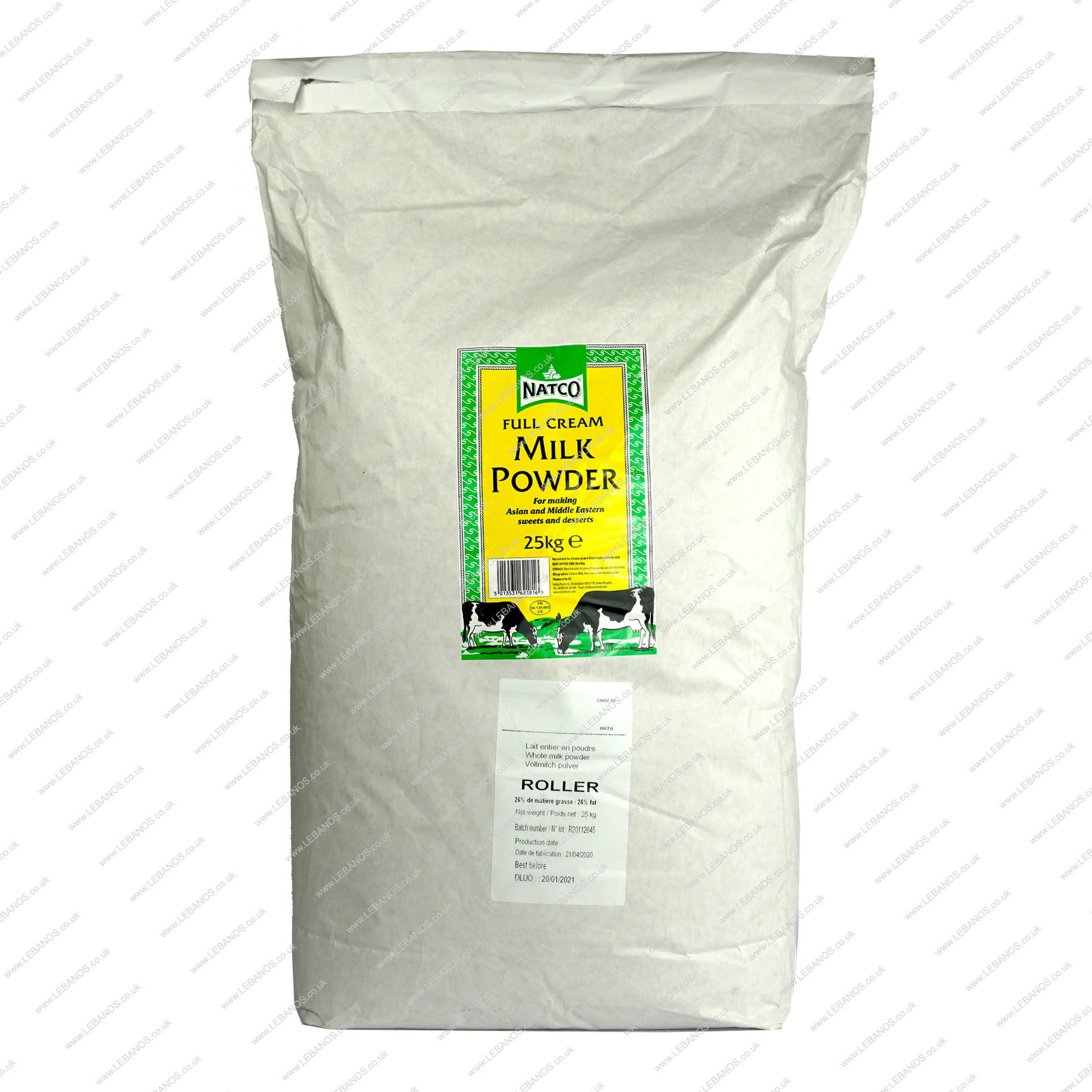 Milk Powder - Natco - 25kg - Lebanos Foods