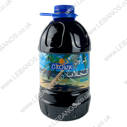 Jallab Syrup - Crown - 4 x 2.5L - Lebanos Foods