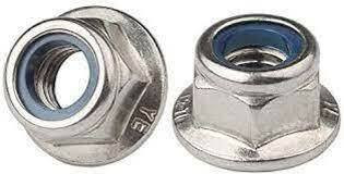 Nuts - Flange Nylon Insert Lock Nuts - Nutty Company