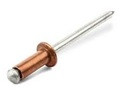Copper Button Head Blind Rivets with Steel & Brass Mandrel | The Nutty ...