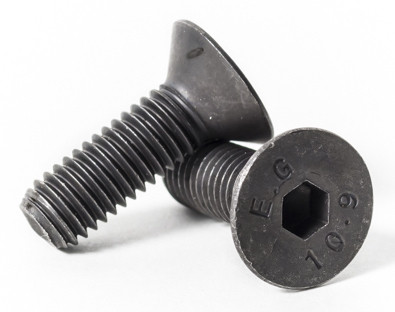 M10 x 1.5 Flat Head Socket Cap Screws | The Nutty Company, Inc.