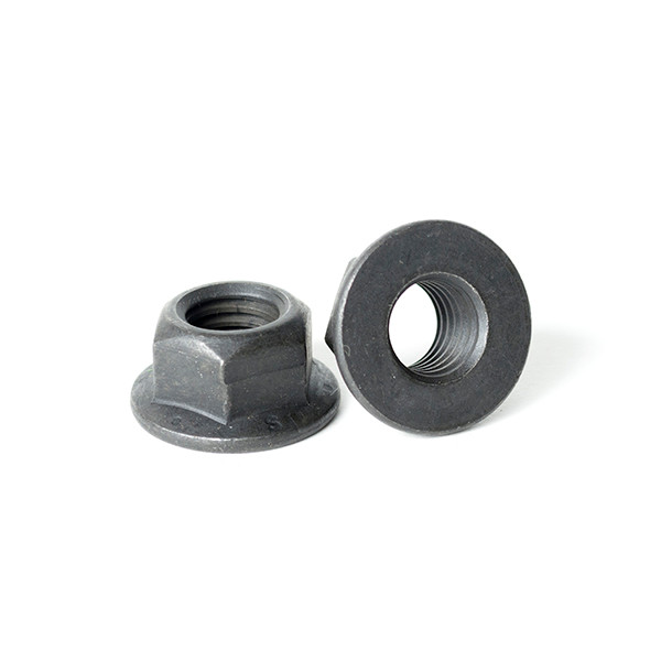 1/2-20 Grade 8 (G) Hex Flange Prevailing Torque Lock Nut - Blk. Phos ...
