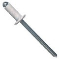 White Aluminum Button Head Blind Rivets with Aluminum Mandrel | The ...
