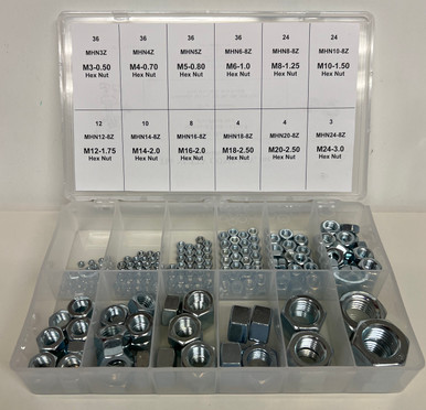 233 pc. Metric Hex Nut Assortment