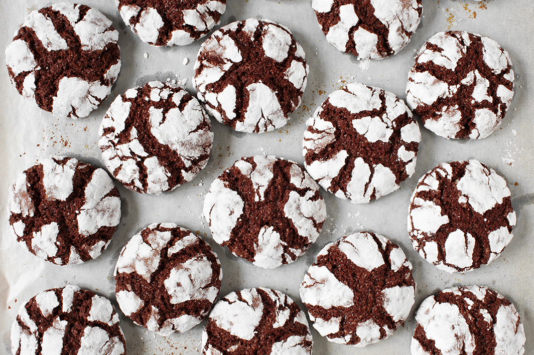 Craqueles au chocolat (Chocolate crinckles) - My French Recipe