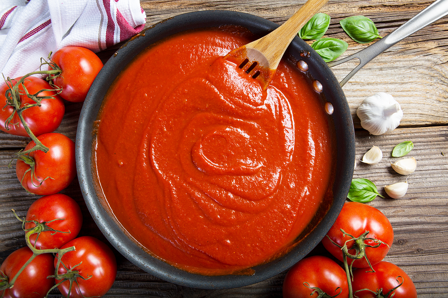 Tomato and basil coulis - My French Recipe