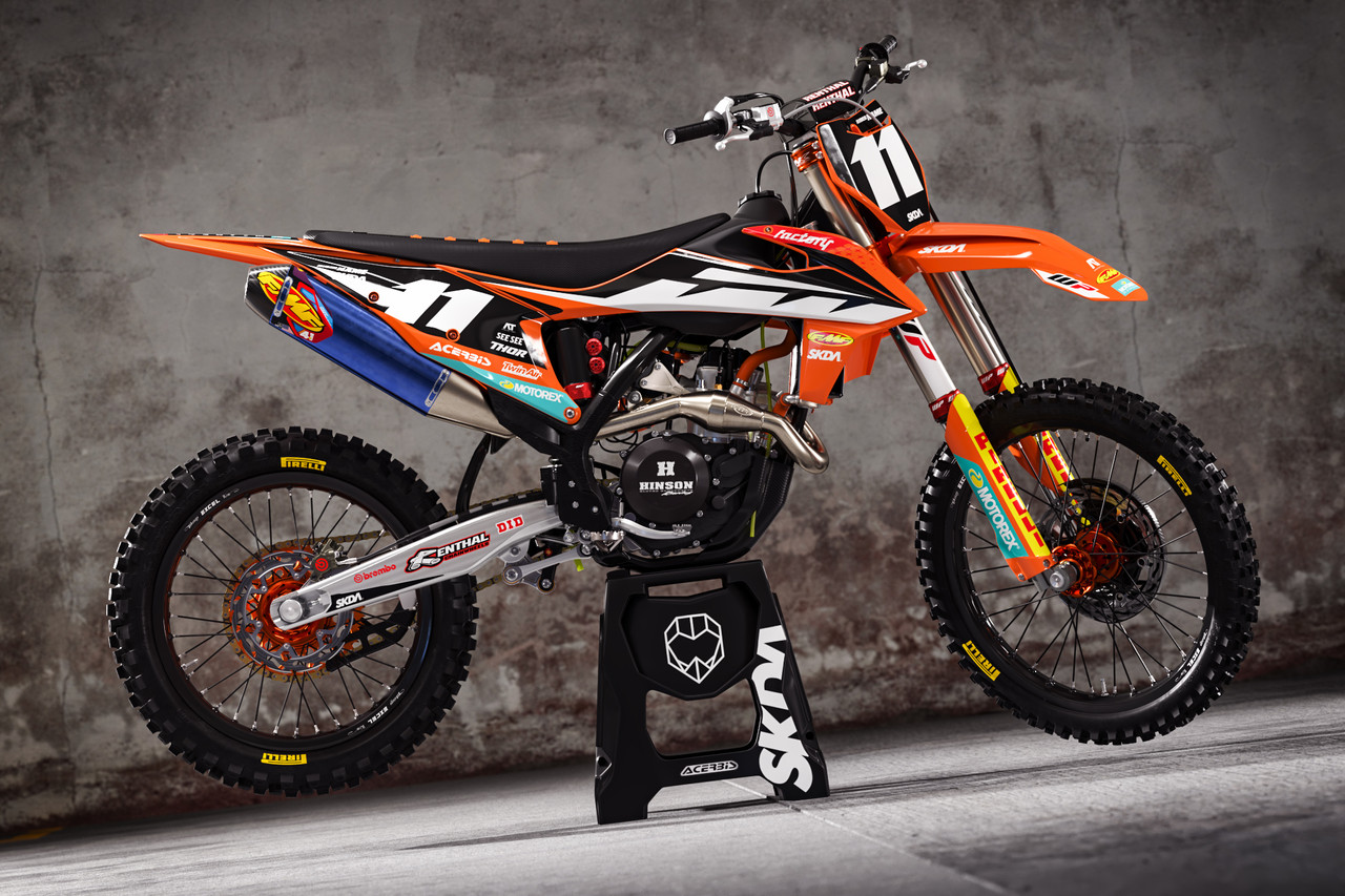 ARROW Black KTM Full Graphics Kit | SKDA USA