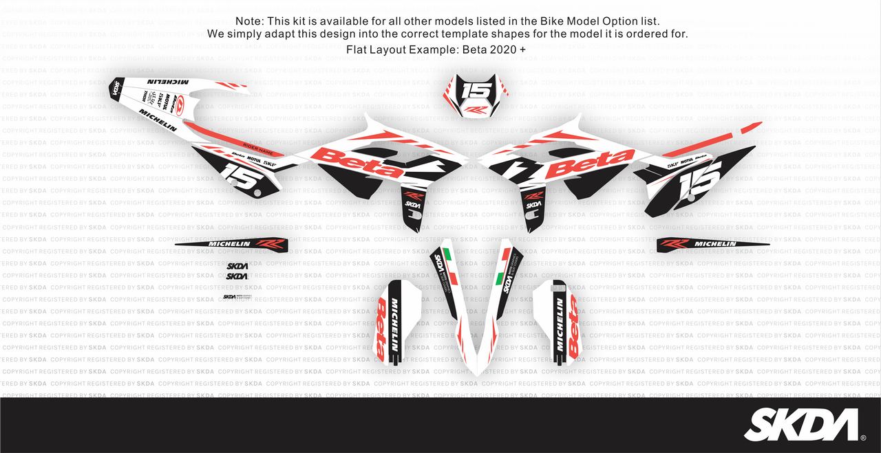 SERRATE Beta Full Graphics Kit | SKDA USA