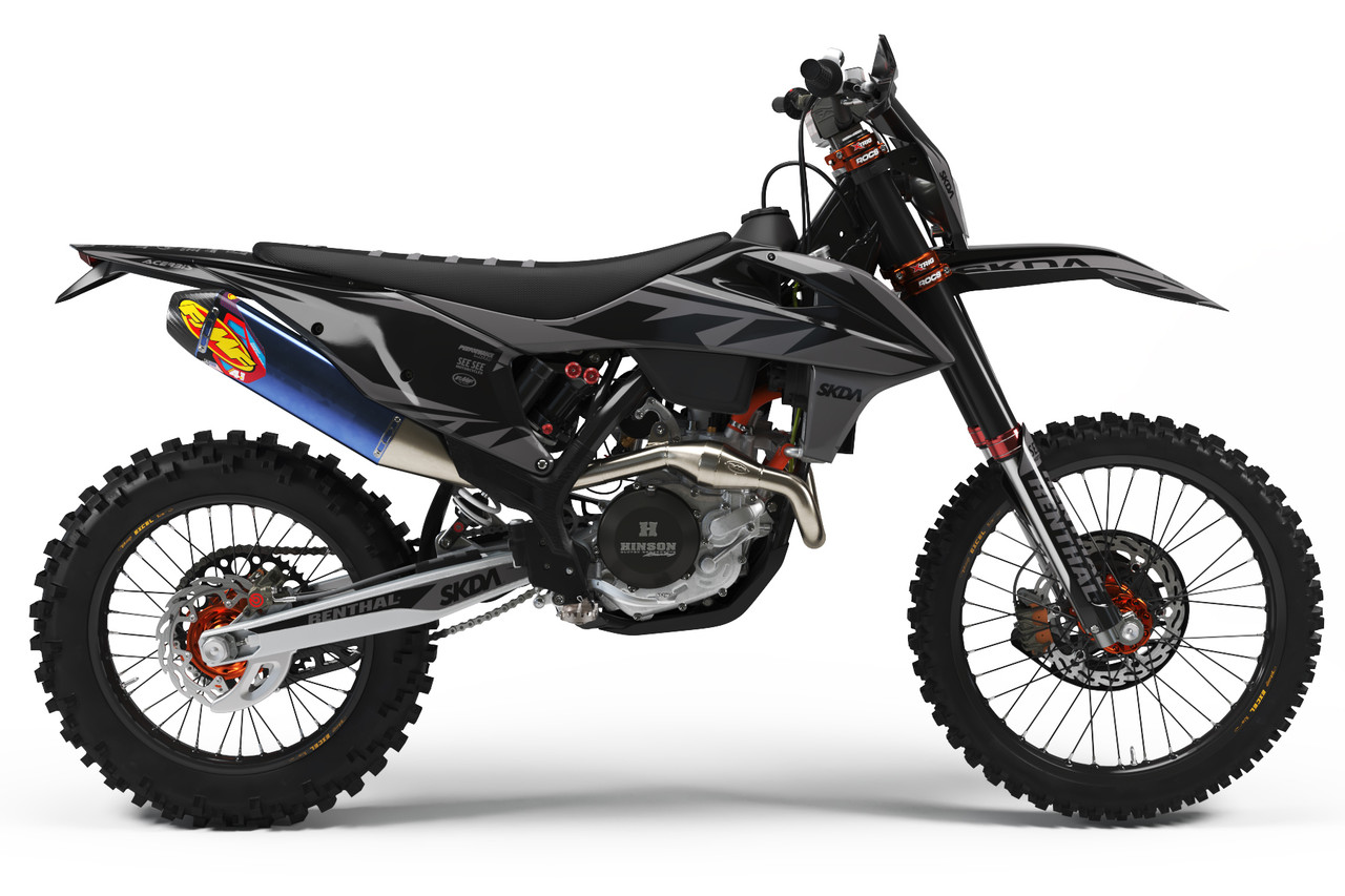 BITE Grey KTM Full Graphics Kit - SKDA - US Store