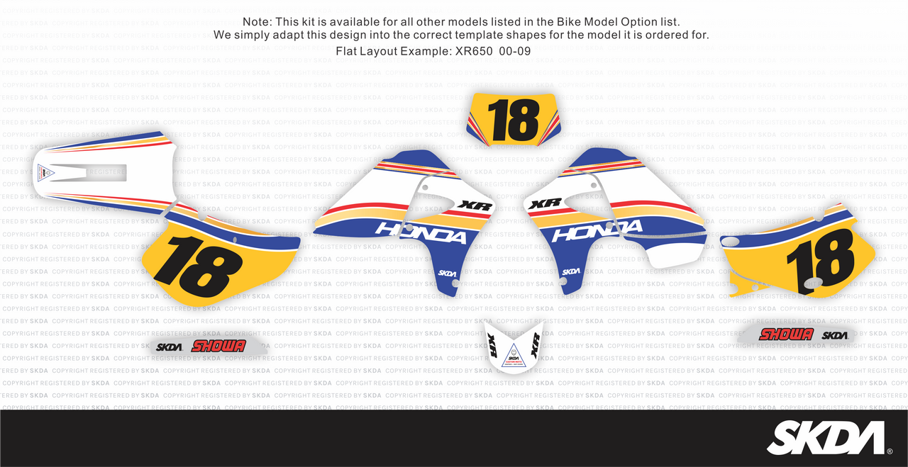 GARDNER XR Full Graphics Kit | SKDA USA