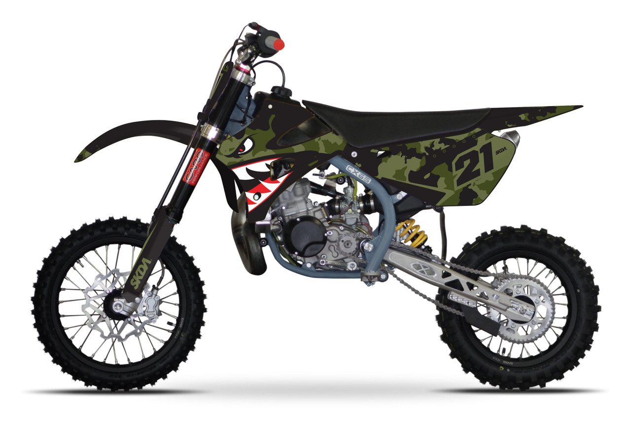 BOMBER Khaki Cobra Full Graphics Kit | SKDA USA