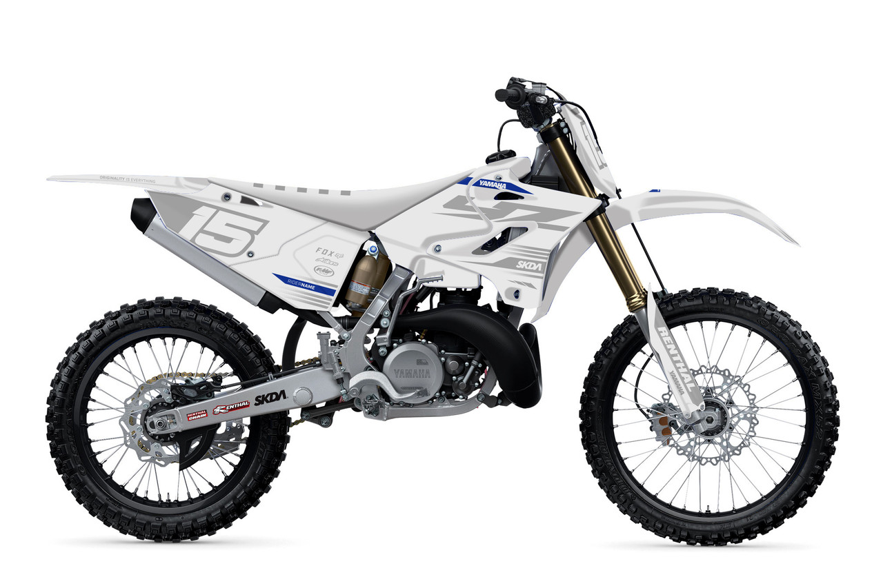SMOKE V2 Wht/Grey YZ Full Graphics Kit - SKDA - US Store