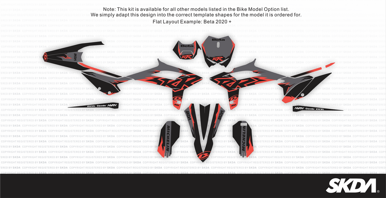 STALLION Black Beta Full Graphics Kit | SKDA USA