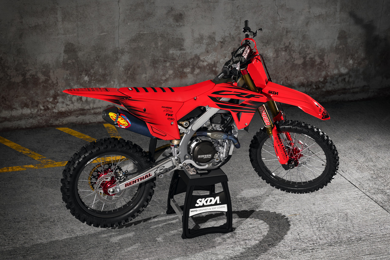 SURVIVOR Red CR/CRF Full Graphics Kit | SKDA USA