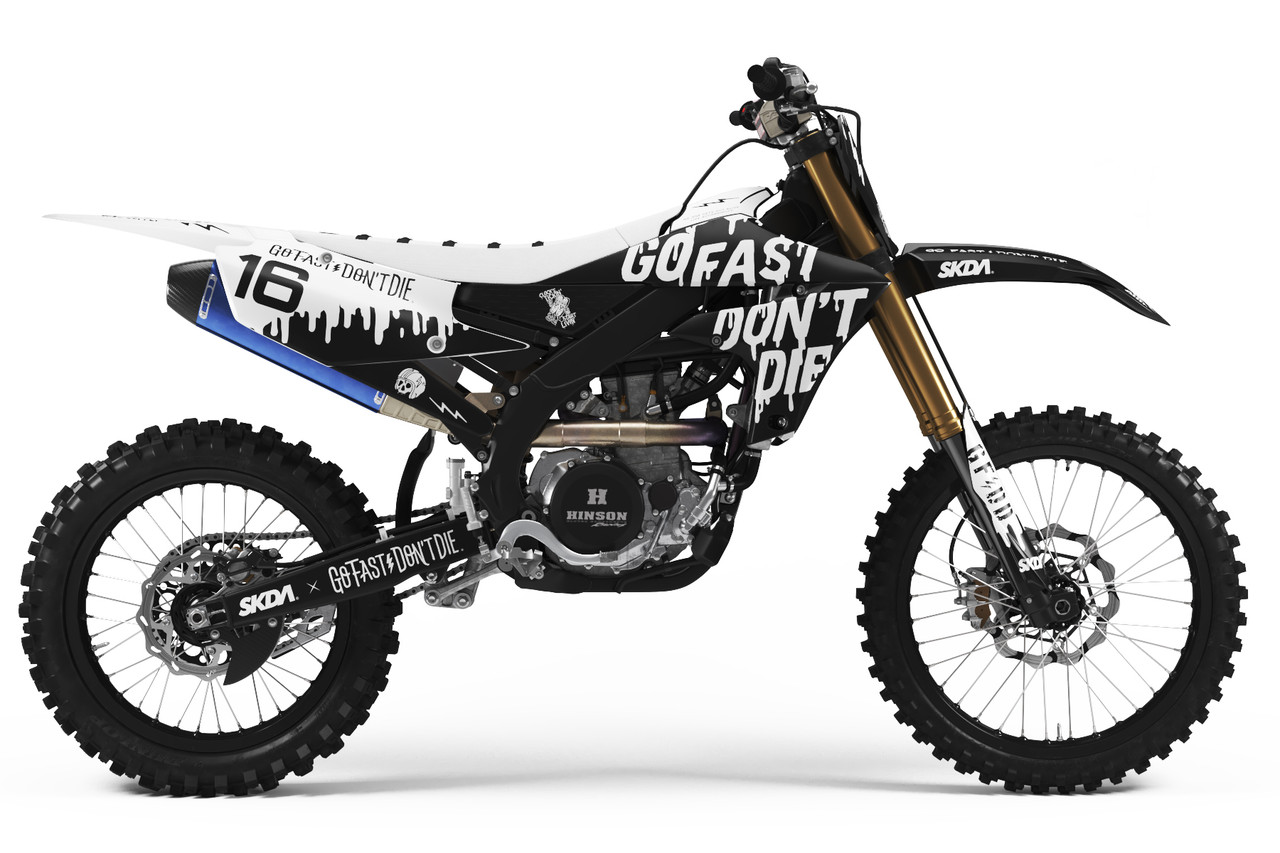 Usa Dirt Bike Graphic Kits Custom 50 SX / Mini Dirt Bike ACE AQUA