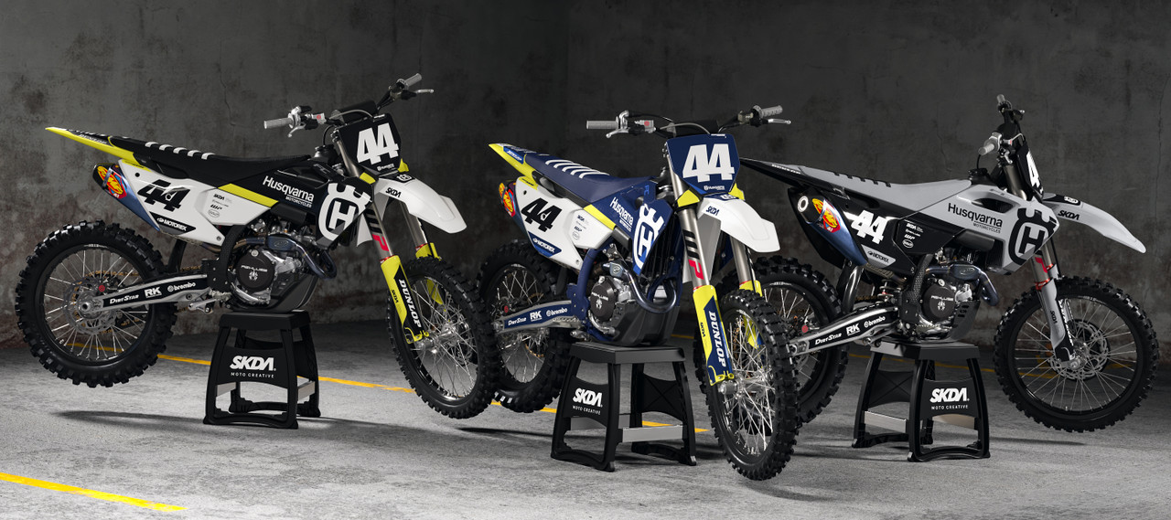 CLASS Black Husqvarna Full Graphics Kit | SKDA USA