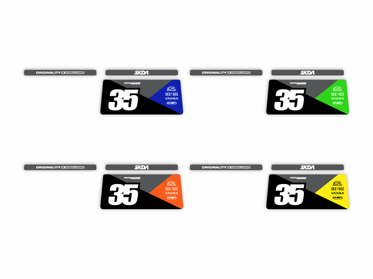 TRIO Works Connection Bike Stand Graphics | SKDA USA
