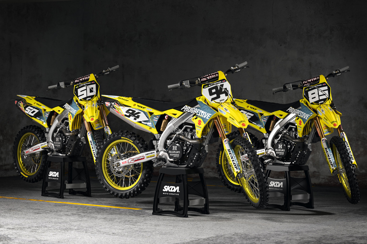 23 ROCZEN PROGRESSIVE SX Suzuki Full Graphics Kit | SKDA USA