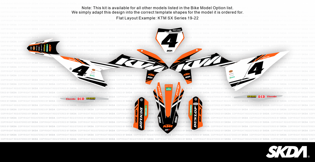 HOTSTART KTM Full Graphics Kit | SKDA USA