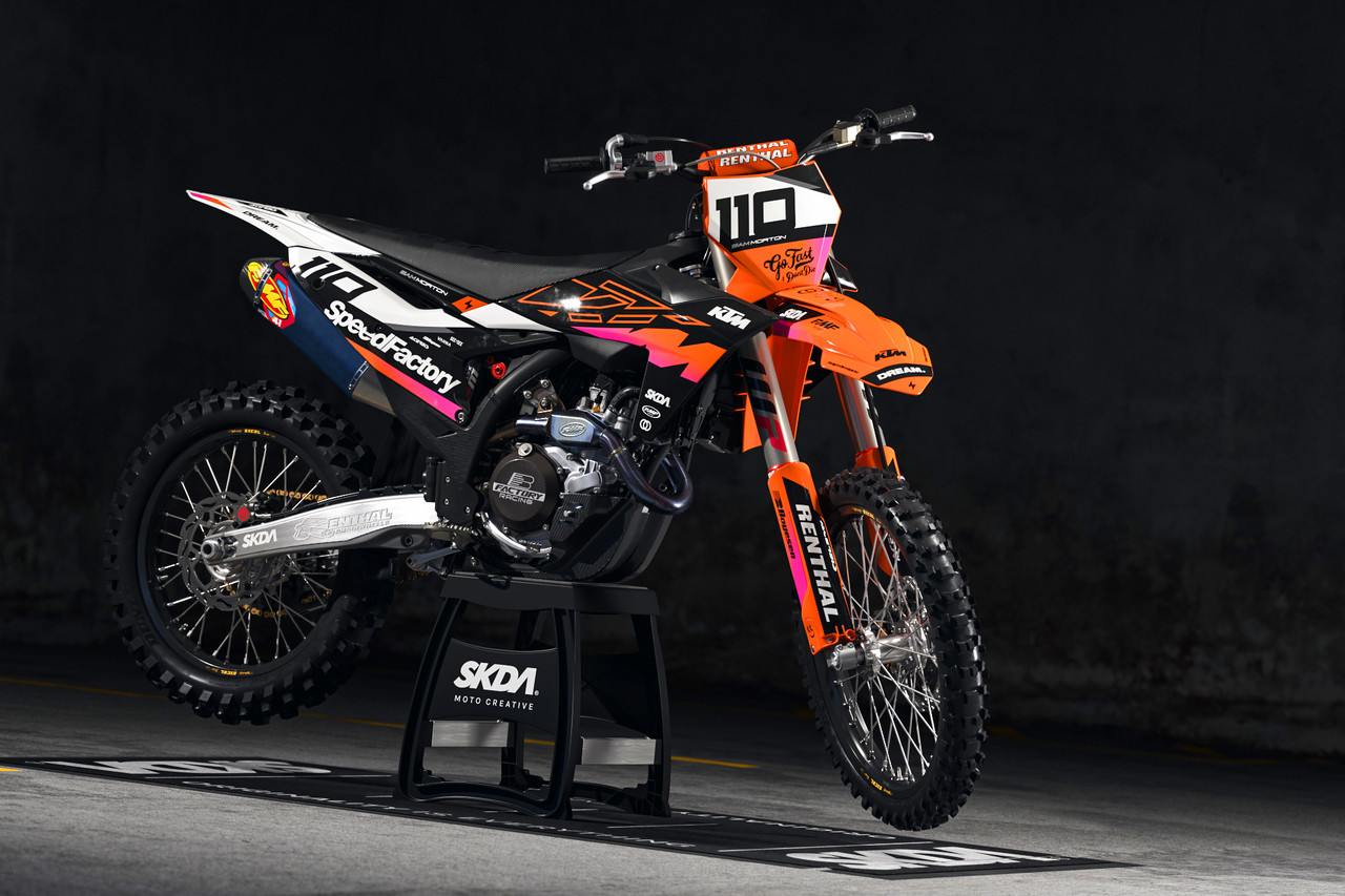 ORCA Orange KTM Full Graphics Kit | SKDA USA