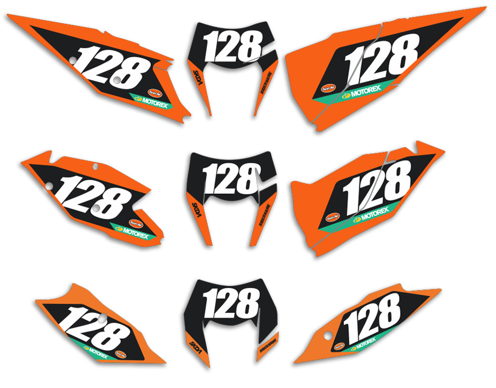 S7 KTM Number Plates | SKDA USA